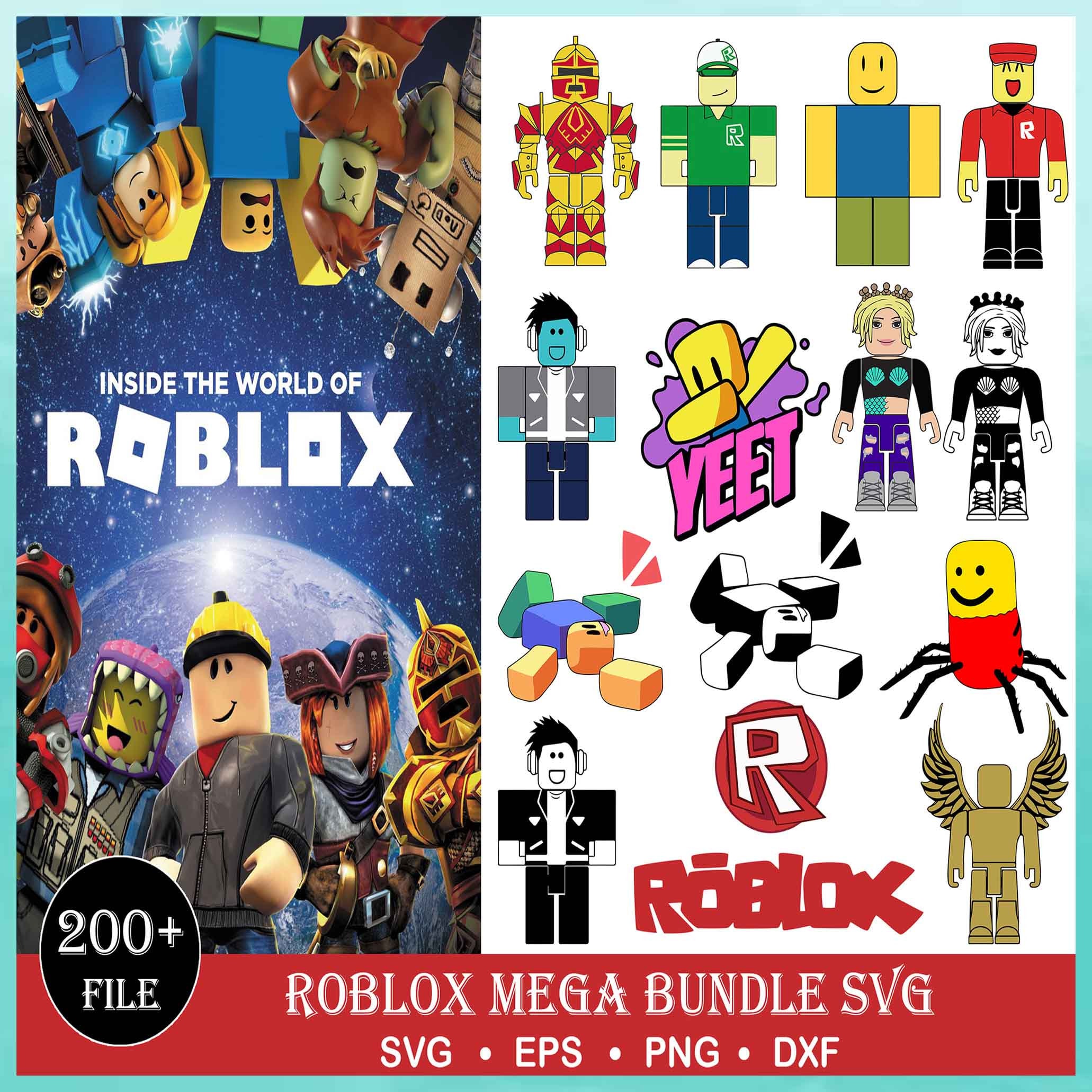 Best Roblox Gaming PNG Clipart Bundle, Roblox Png Clipart Bundle ...