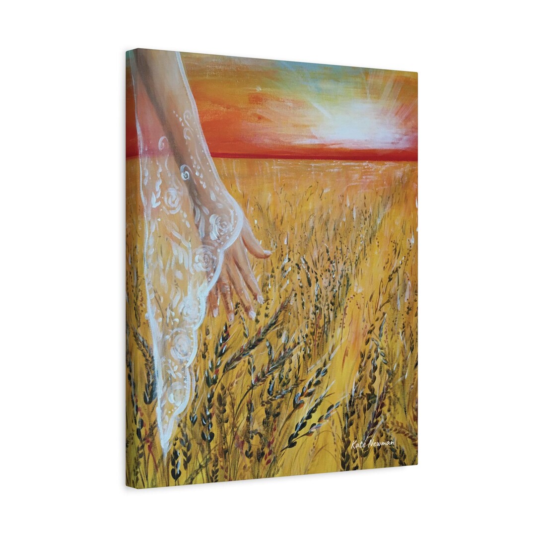 The Great Harvest-art Print on Canvas, Bible Art, Chrisian Artwork ...