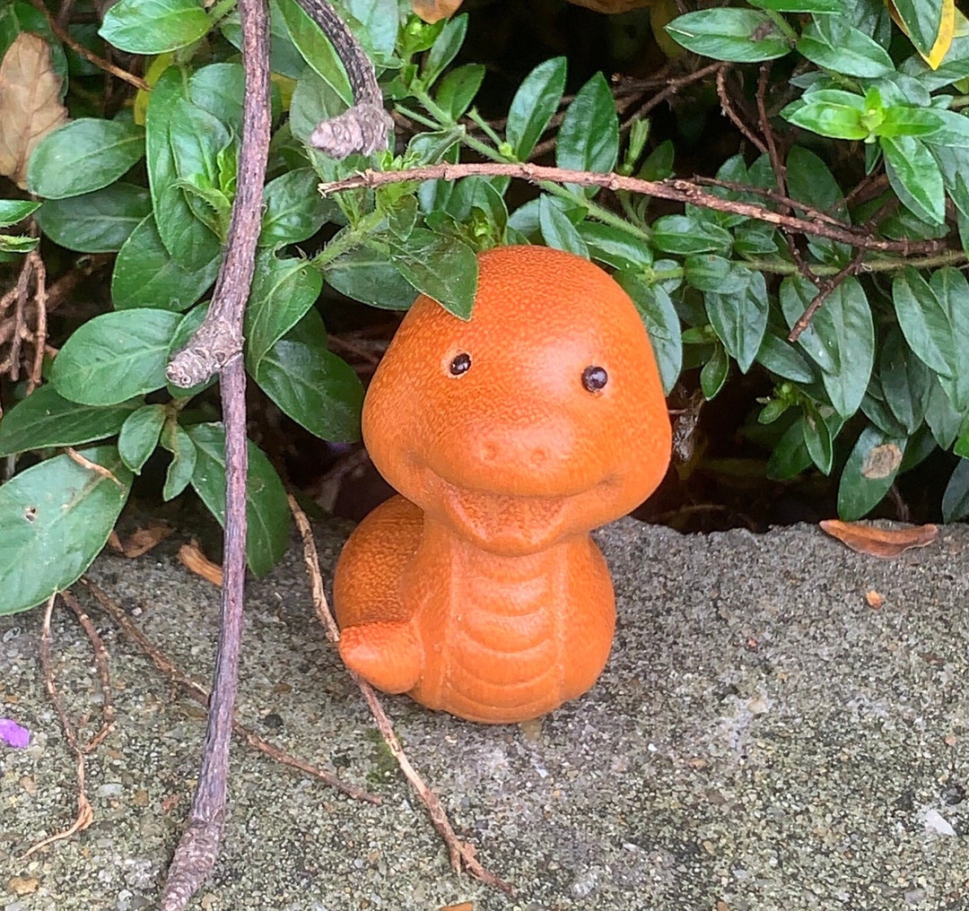 Wooden Snake Statue,handmade Snake Ornament,cute Snake Sculpture,wood ...