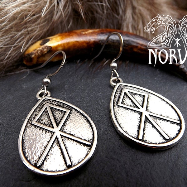 Rune Earrings - Etsy