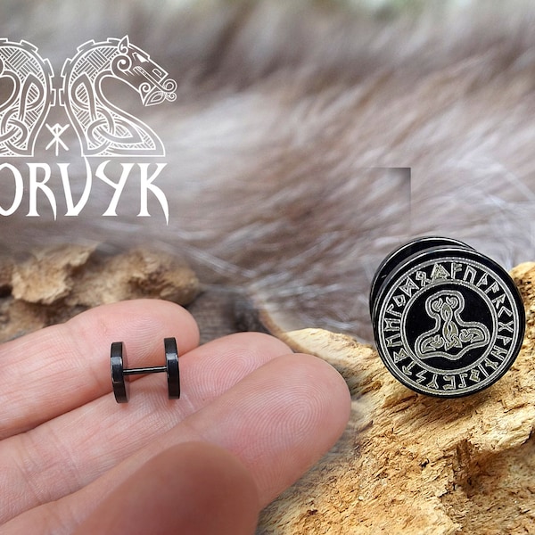 Men Viking Earrings - Etsy