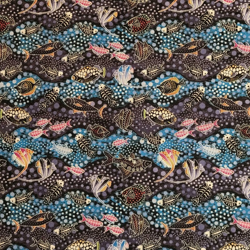 Fish Fabric - Etsy