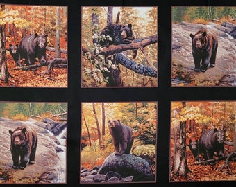 Bear Panel - Etsy