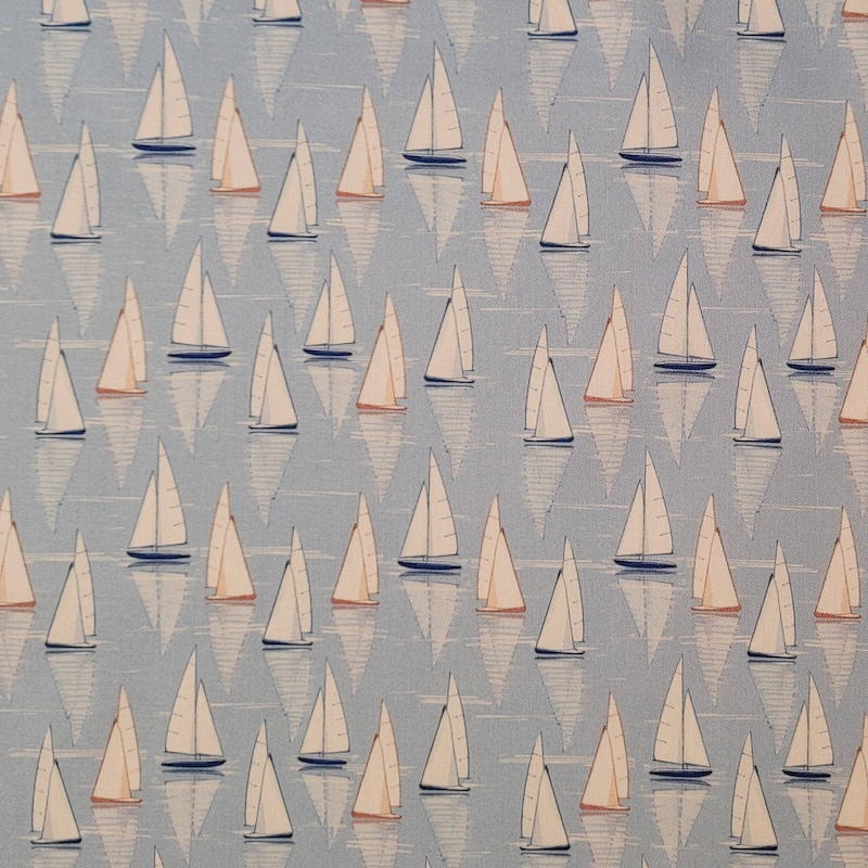 Sailboat Fabric - Etsy