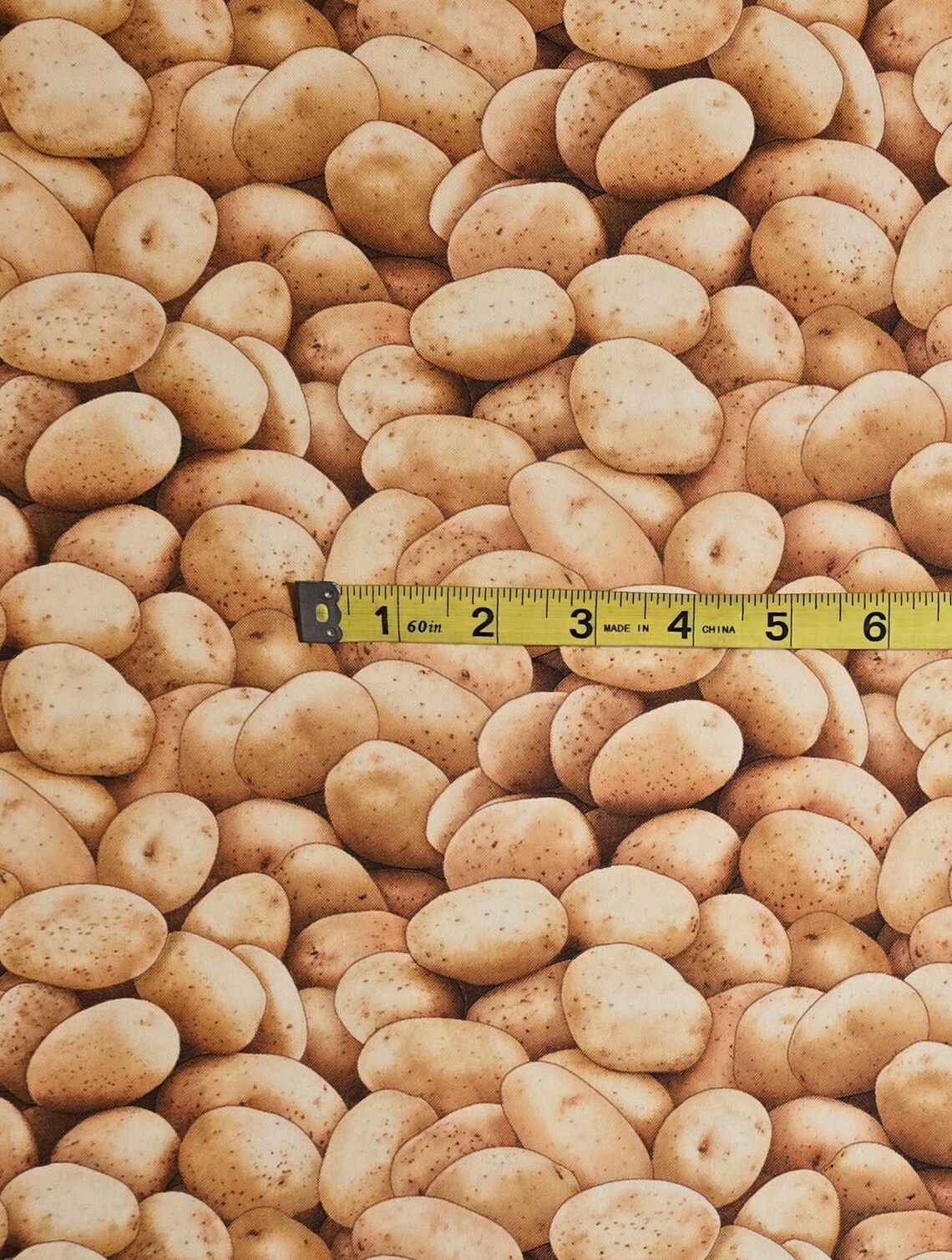 Potato Fabric by Elizabeth's Studio #595gold. Fabric by the Yardage and ...
