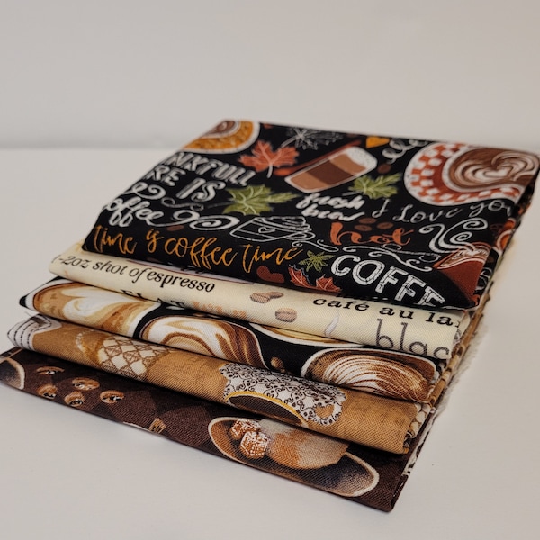 Coffee Fabric - Etsy