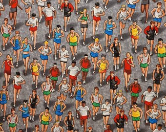 Half Marathon Fabric - Etsy
