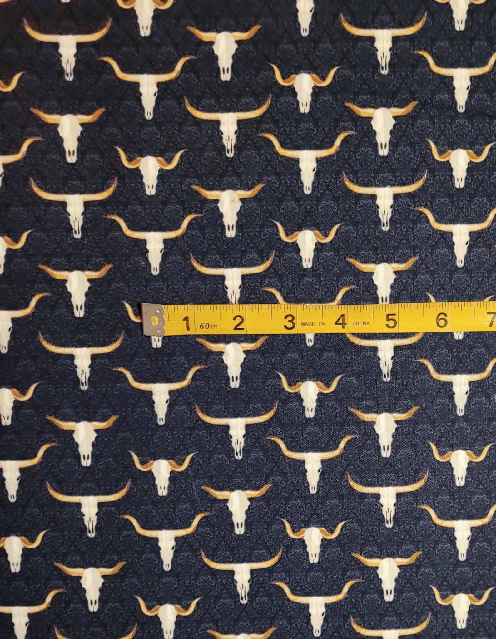 Texas Longhorns by Dear Stella Designs, Pattern STELLA-1951. Fabric by ...