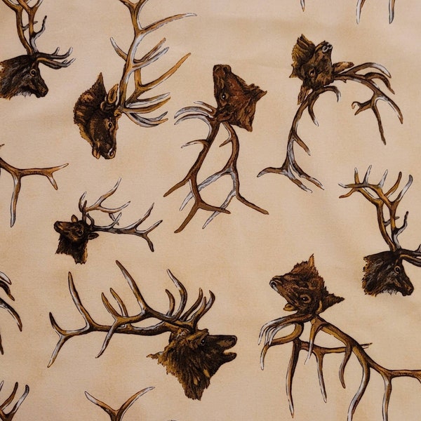 Elk Fabric - Etsy