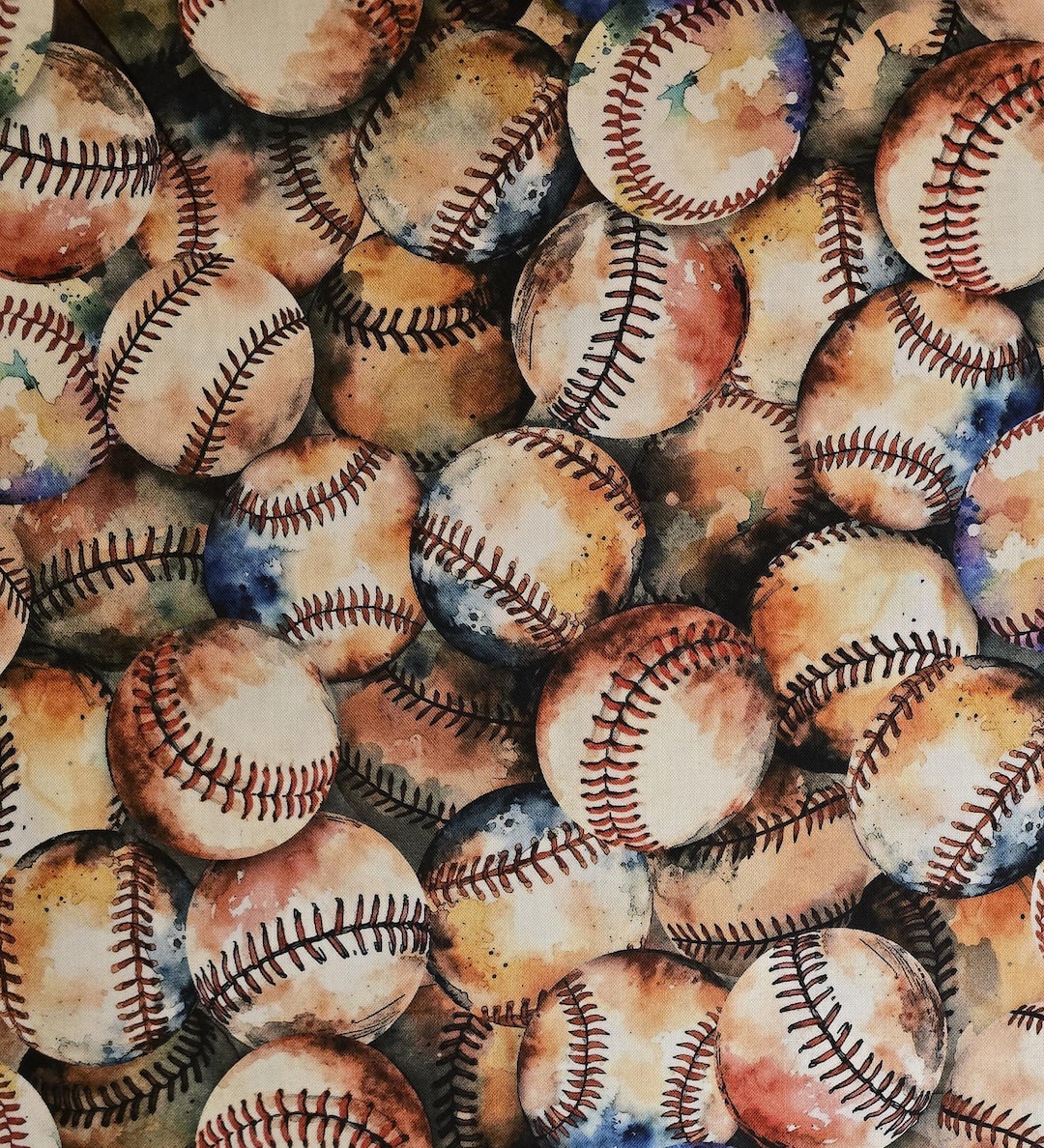 Baseball Fabric, "game Day" #22907 by Robert Kaufman. Sold in Multiple ...