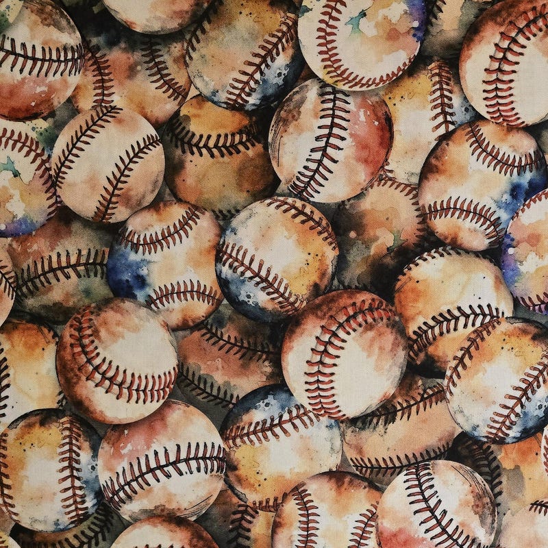 Baseball Fabric - Etsy