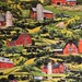 Red Barn Fabric, Barn Quilts Fabric by Timeless Treasures. CD2912 ...