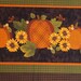 Wooly Autumn, Fabric Panel by Cheryl Hayes 1305. Measures 23 1/2 X 44 ...