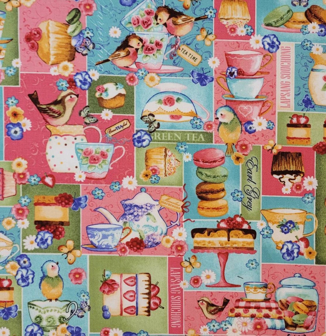 New Blocks, Tweets and Treats by Henry Glass Co. 3002. Fabric by the ...