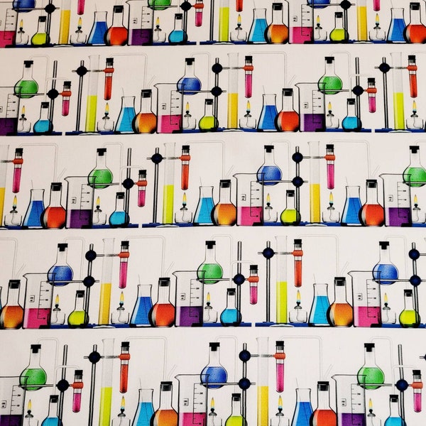 Science Fabric - Etsy