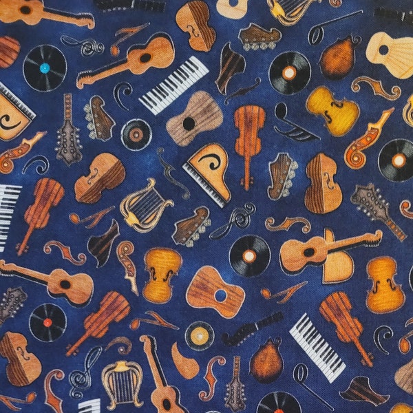 Music Fabric - Etsy