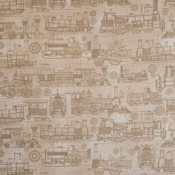 Train Fabric - Etsy