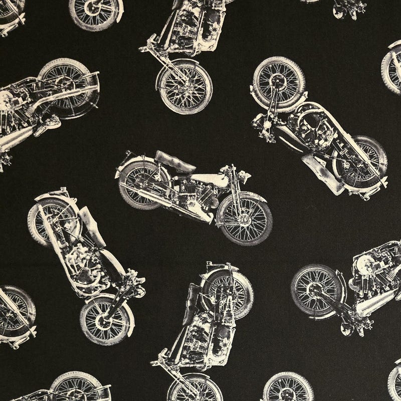 Harley Davidson Fabric - Etsy