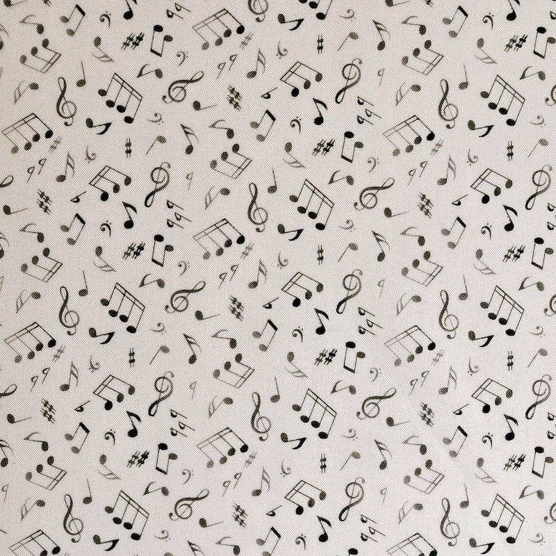 Music Note Fabric - Etsy