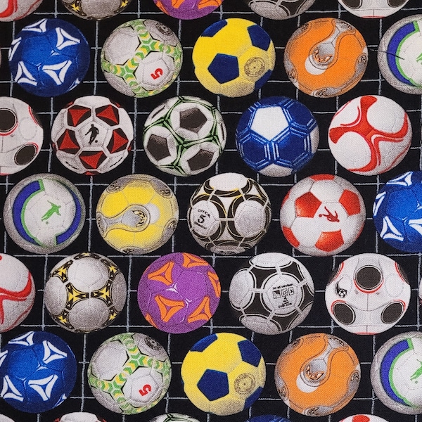 Soccer Fabric - Etsy