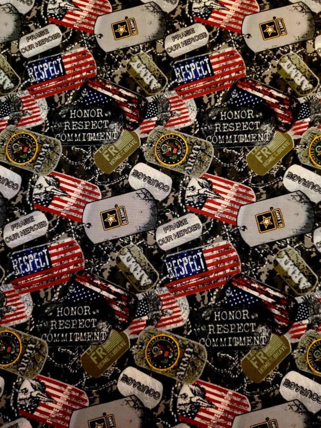 Army Fabric, Military Fabric, by Sykel Enterprises, #army 1254. Fabric ...