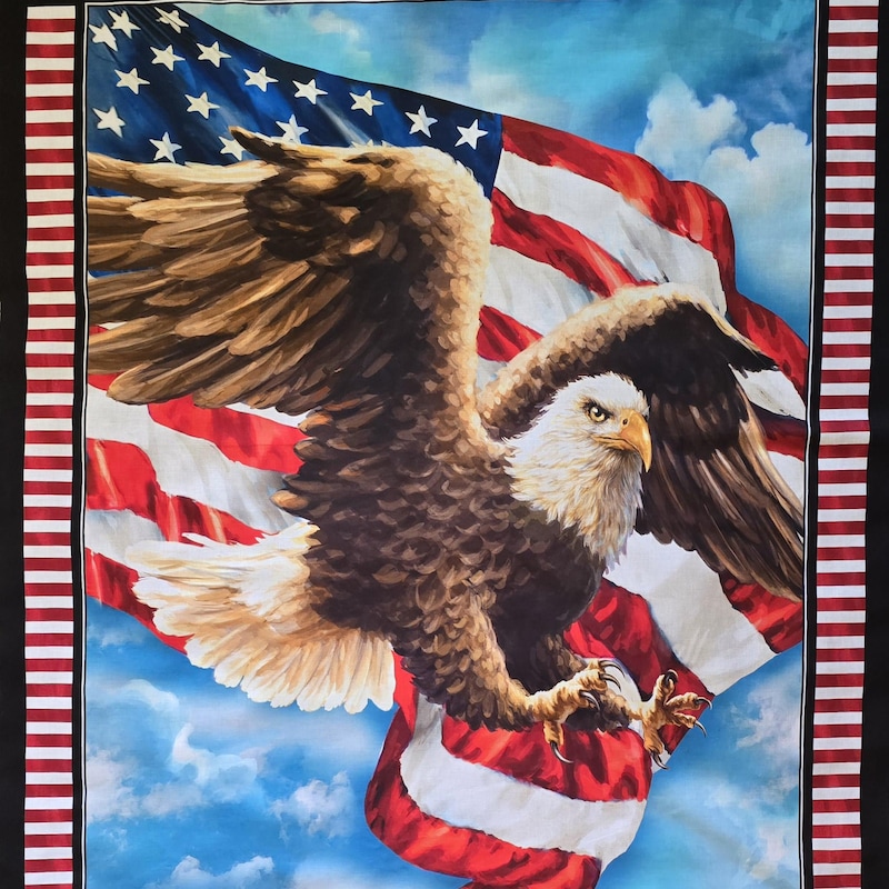 Eagle Fabric Panels - Etsy