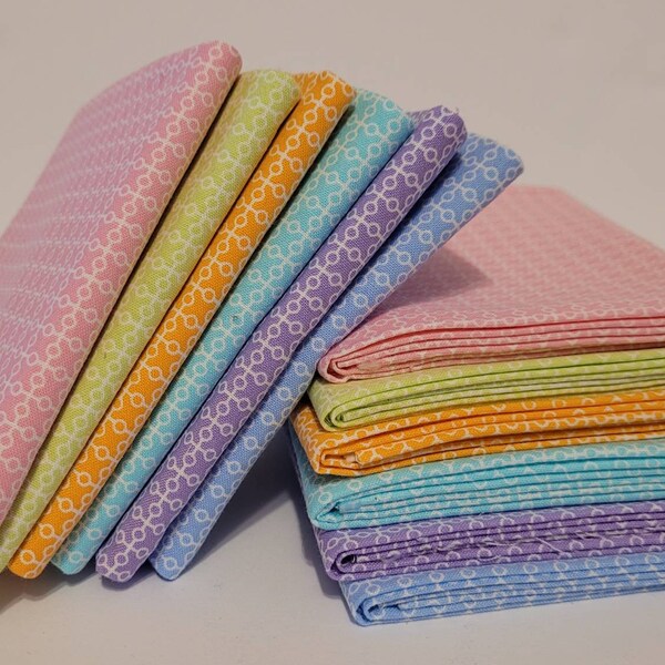 Pastel Dot Fabric - Etsy