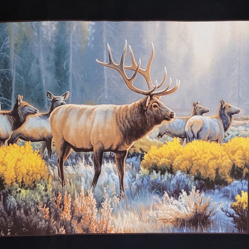 Elk Fabric - Etsy