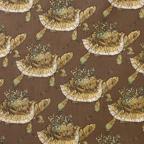 Turtle Fabric - Etsy