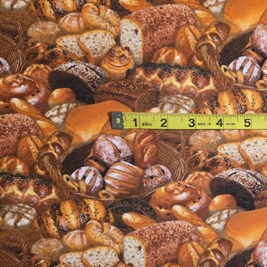 Bacon, Breakfast Fabric Bundle. 5 Fabrics in Fat Quarter,half Yard,and ...