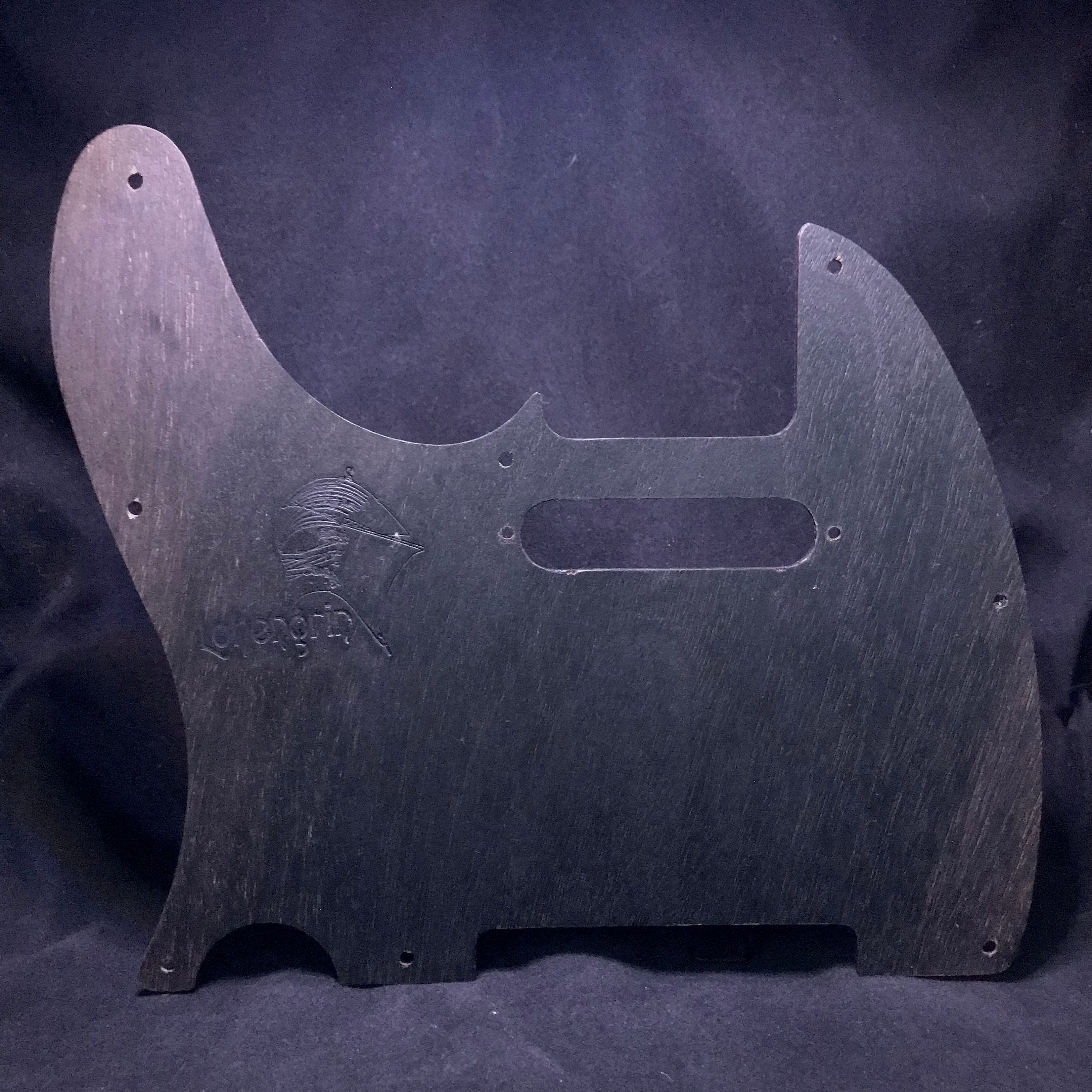 Fender Telecaster Pickguard Black Wood Pick Guard - Etsy