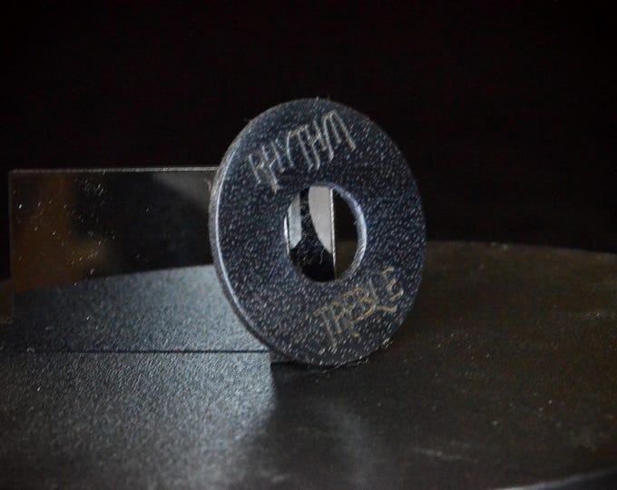 Les Paul Toggle Switch Ring, Black Wood Pickguard, Vintage Guitar Les ...
