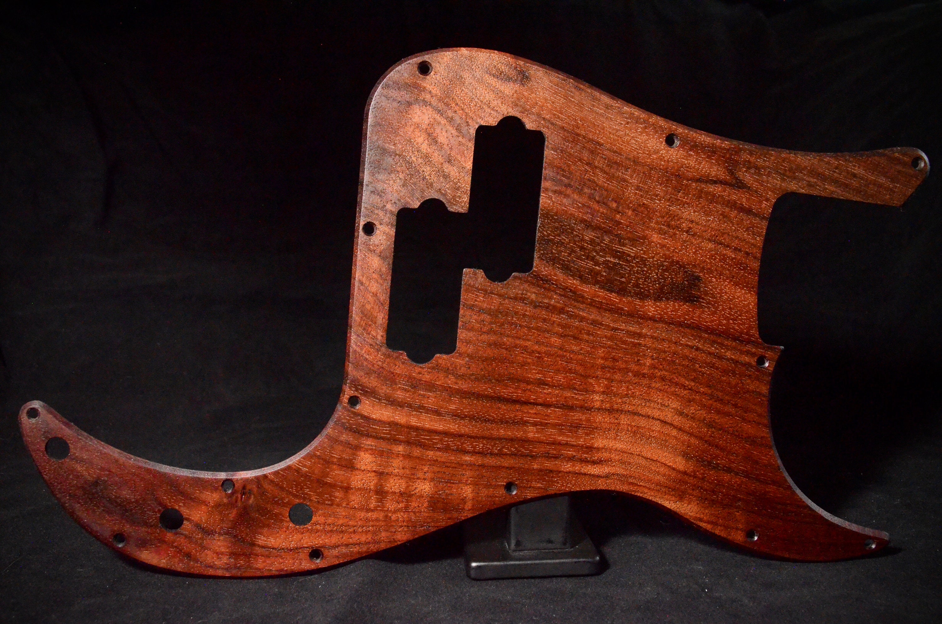 Fender Precision Bass Pickguard, Wood Pick Guard, Vintage Guitar ...