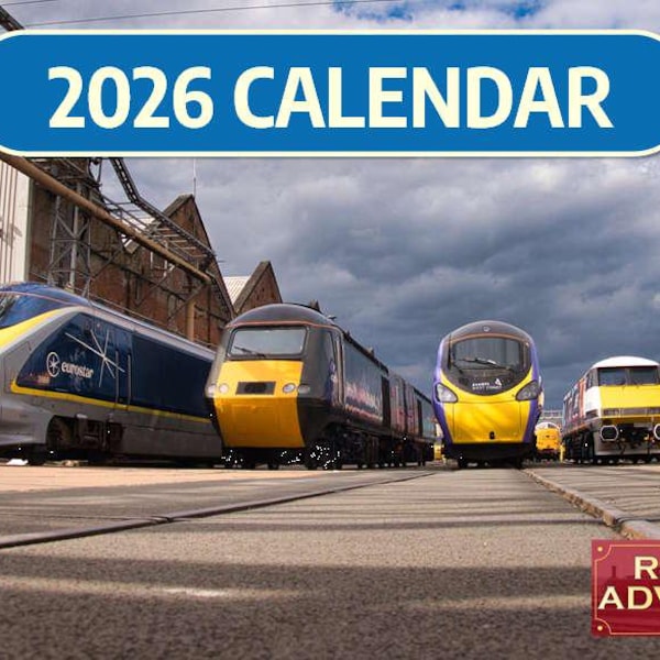 2026 Train Calendars - Etsy UK