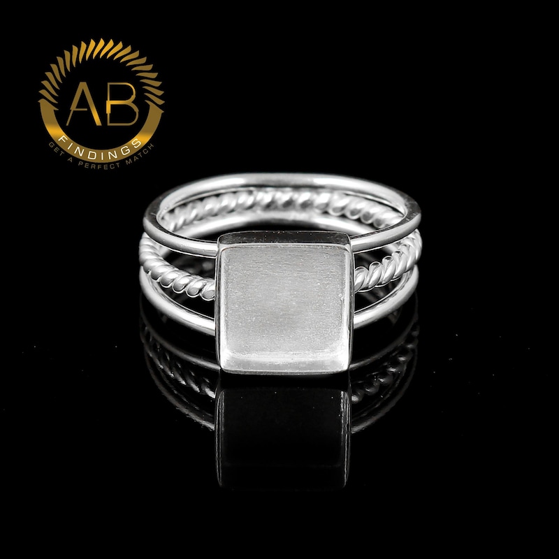 Square Band Ring - Etsy