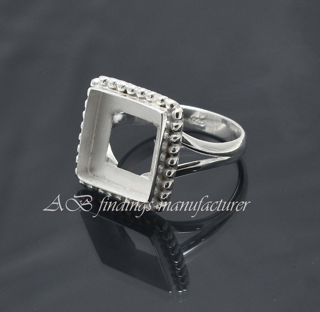 Großhandel DIY Schmuck Zubehör, 925 Sterling Silber Split Schaft Band ...