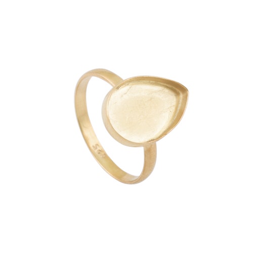 925 Sterling Silver Round Blank Bezel Cup Ring Round - Etsy