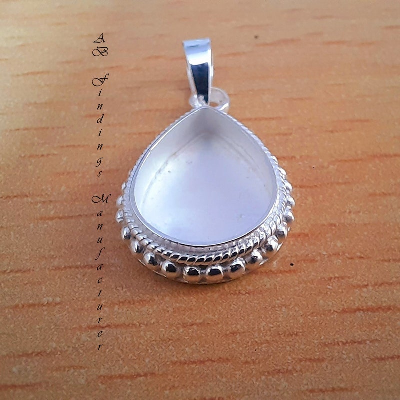 Blank Stone Pendant - Etsy