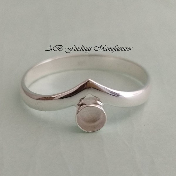 Ring Blank for Stone - Etsy