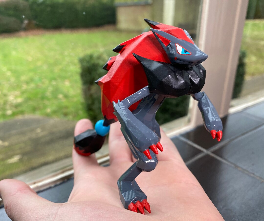 ZOROARK MODEL 3D PRINTABLE - Etsy