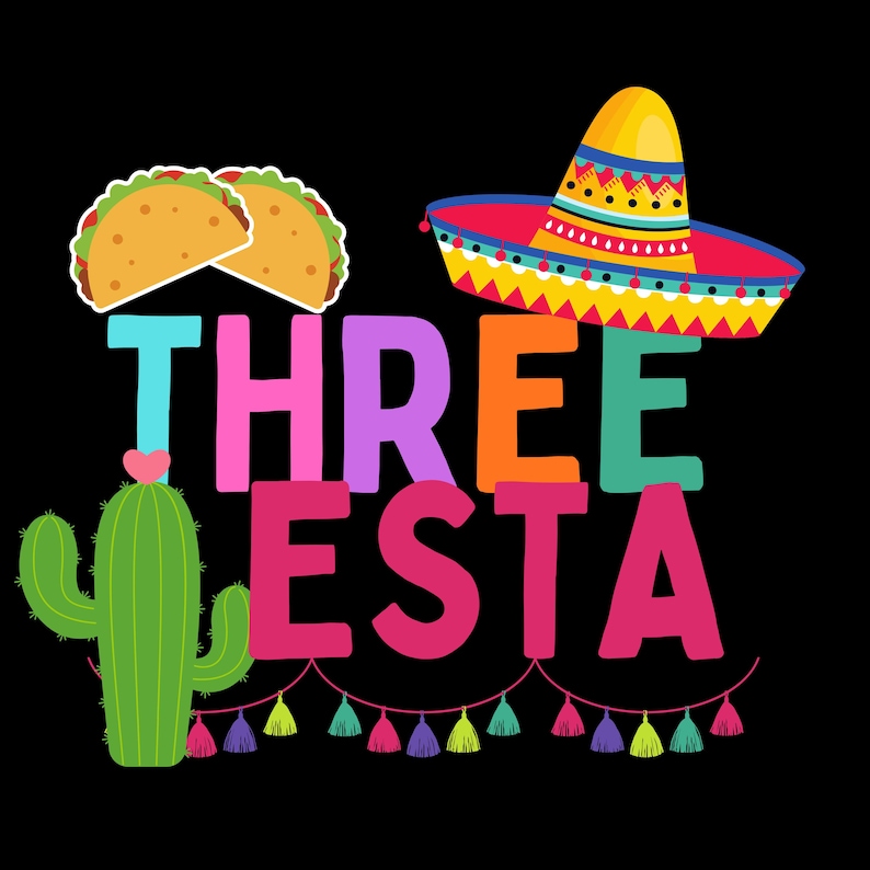 Instant Download, Three Esta, Birthday Shirt, Birthday File, PNG File ...