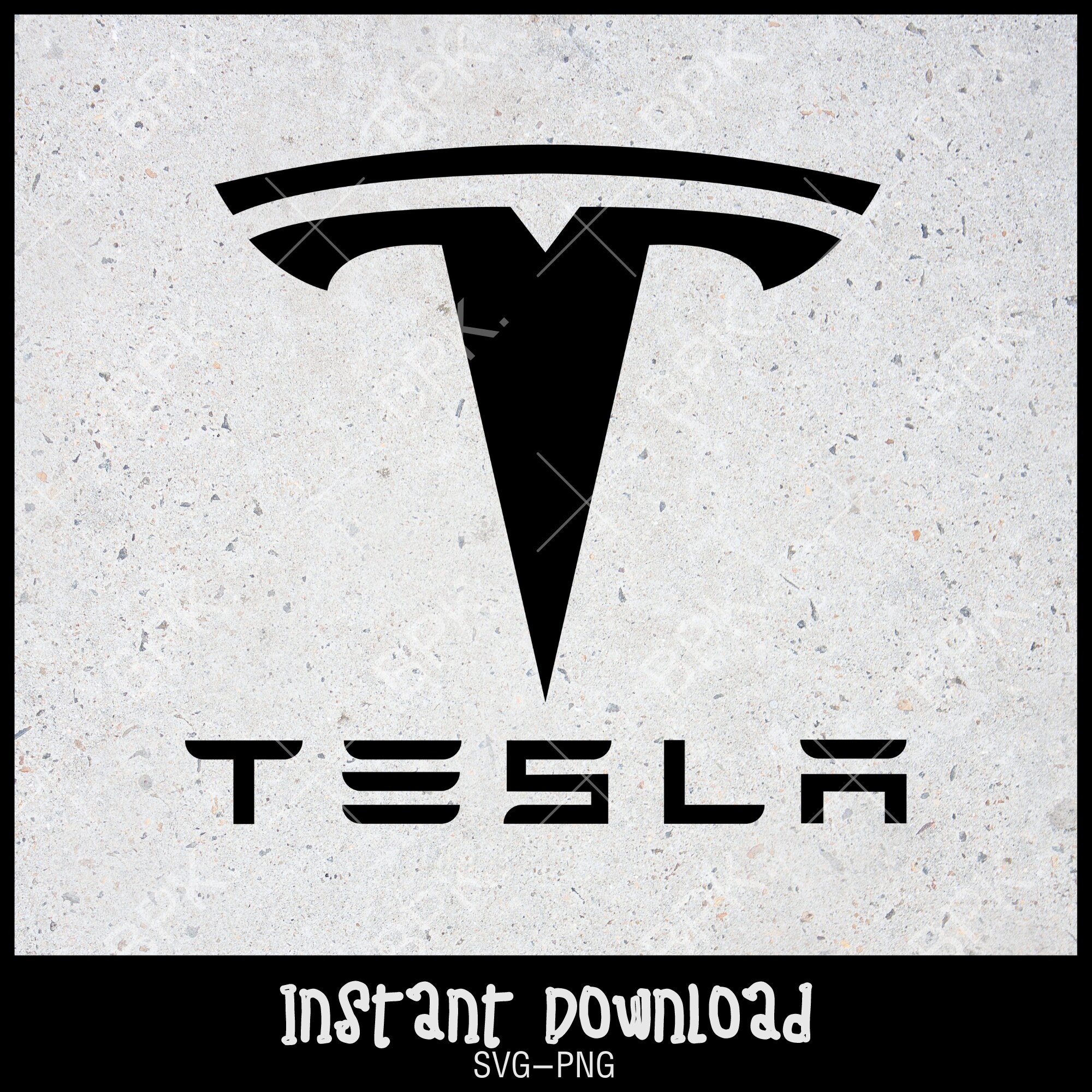 TESLA Logo Svg Car Symbol Car Brand Logo Instant Download - Etsy Ireland