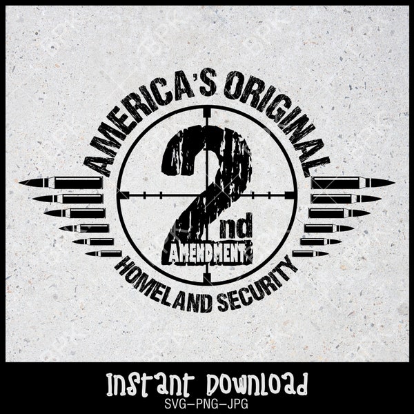 2nd Amendment Svg - Etsy