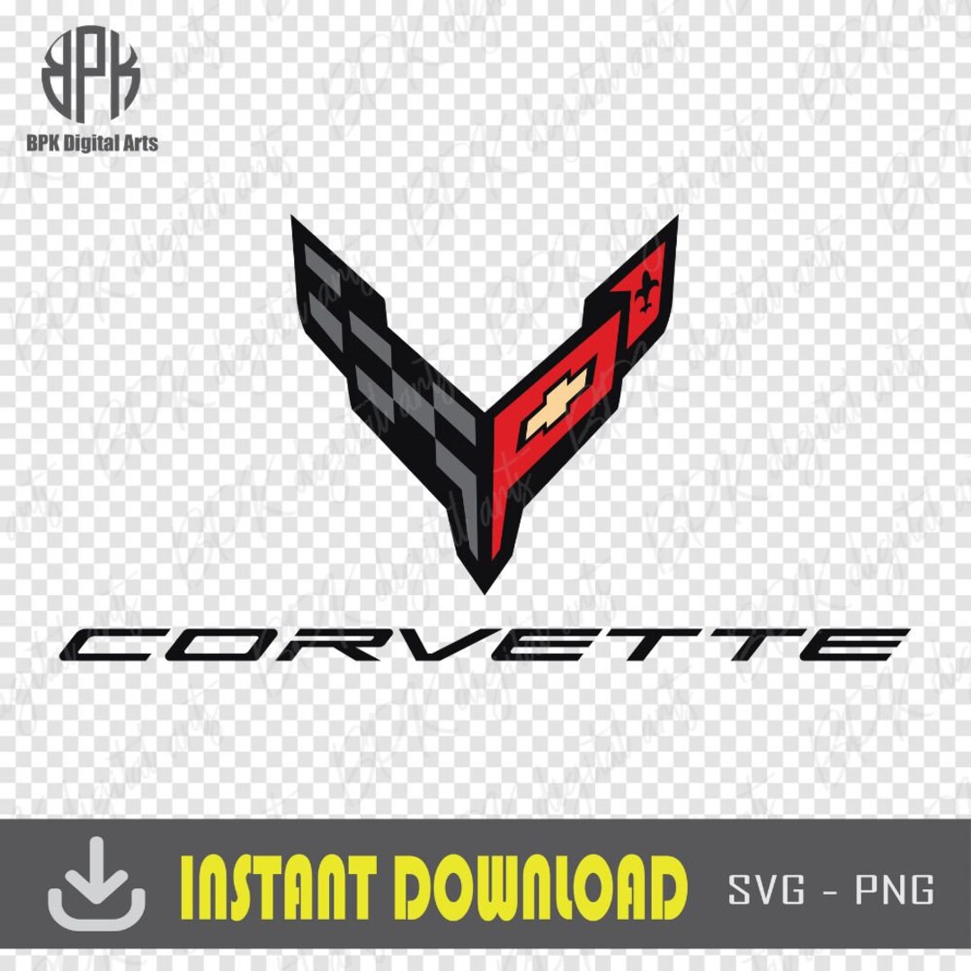 CORVETTE Logo Svg, Car Symbol, Cricut Svg, Instant Download SVG,PNG - Etsy