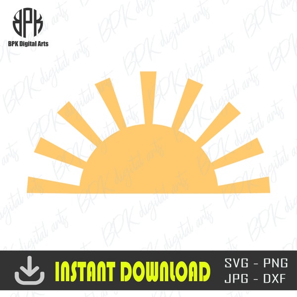 Sun Svg - Etsy