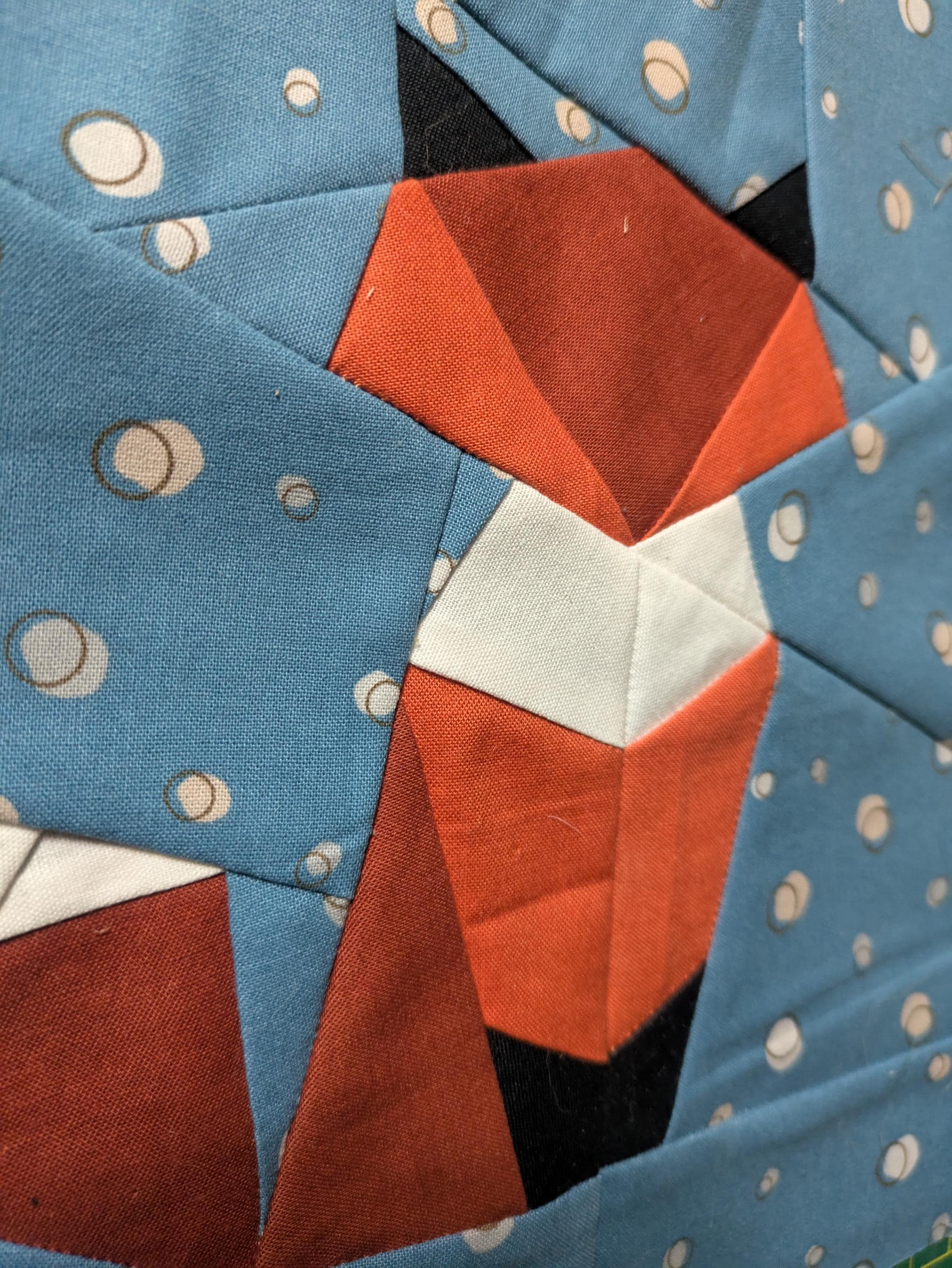 Geometric Fox Foundation Paper Piecing Pattern 8",10" and 20" Quit ...