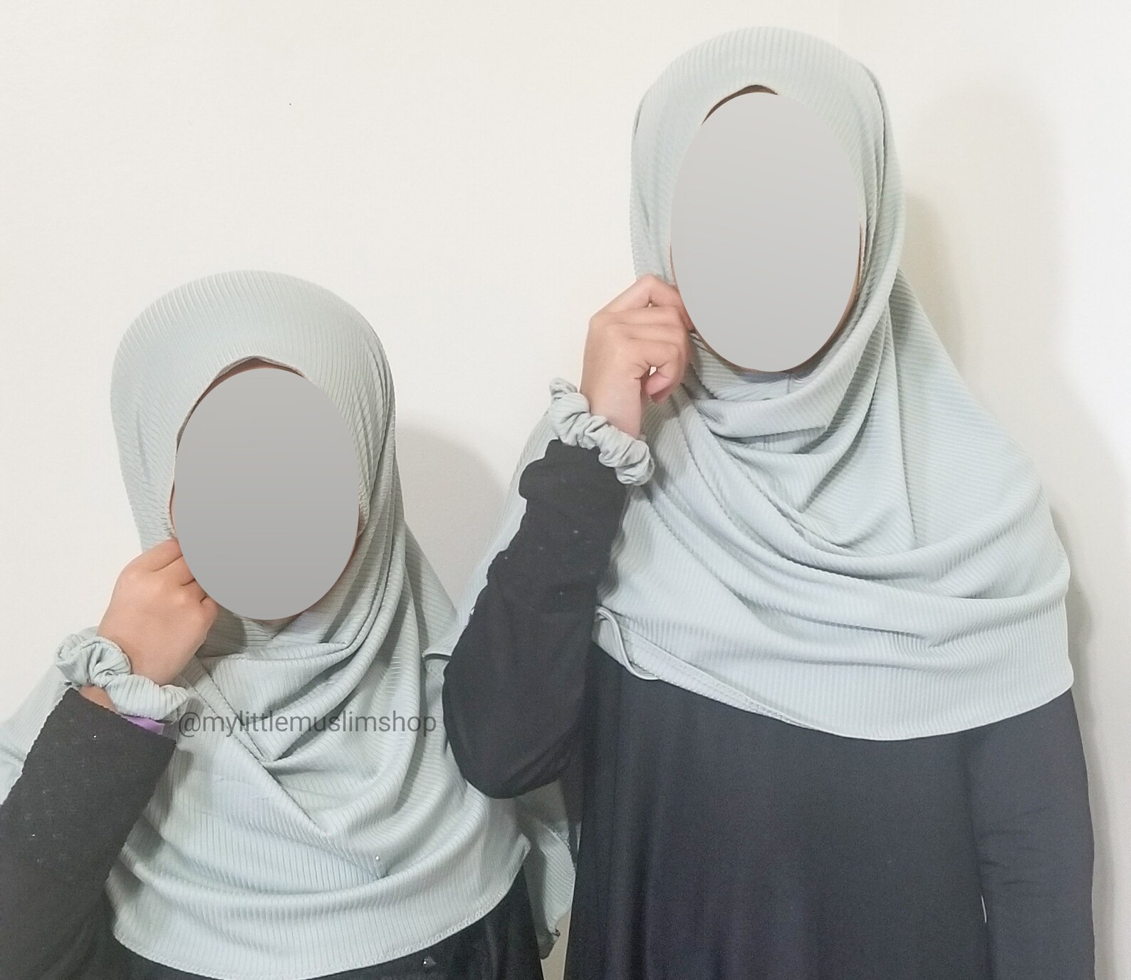 Girl's Kids Hijab Muslim Ribbed Knit Jersey/ Instant Hijab - Etsy
