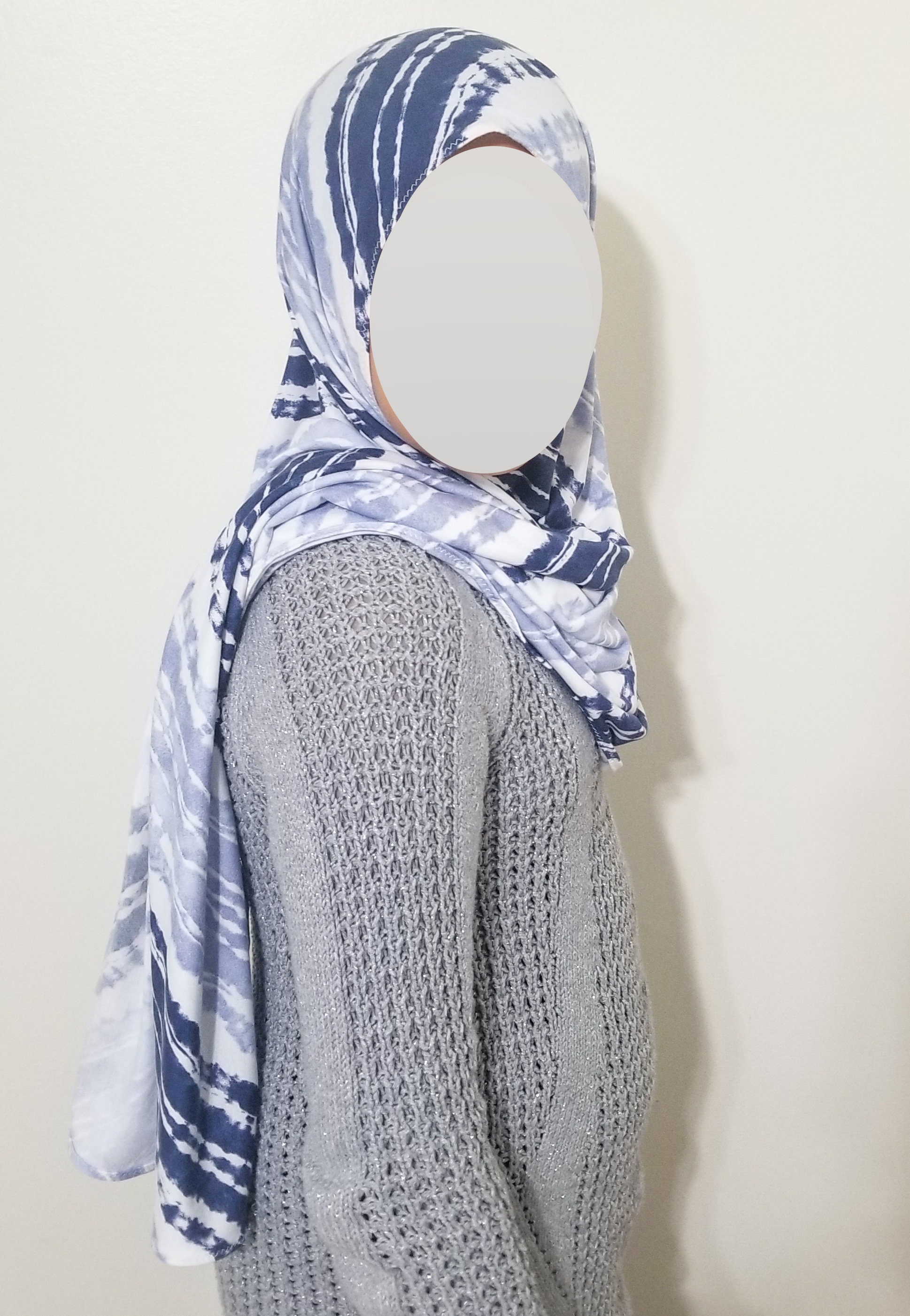 Girl's Kids Hijab Muslim Double Brushed Knit Jersey/ - Etsy