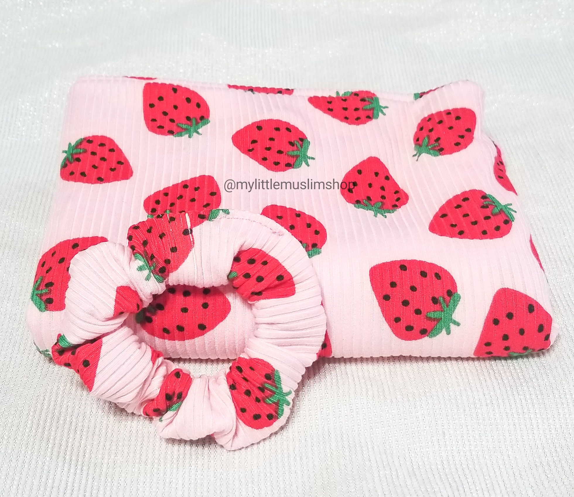 Girl's Kids Hijab Muslim Ribbed Knit Jersey/ Instant Hijab Wrap ...