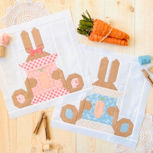 Sew Hoppy Quilt Block PDF Pattern - Etsy